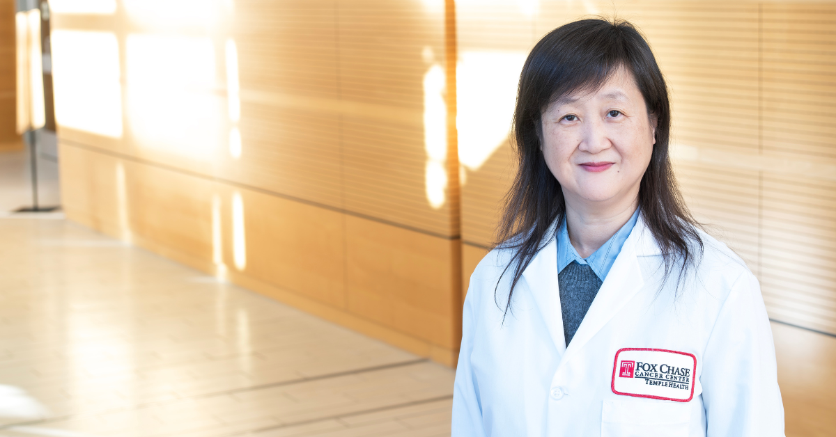 Fox Chase Cancer Center Welcomes Dr. Qing Chen | Fox Chase Cancer Center - Philadelphia PA